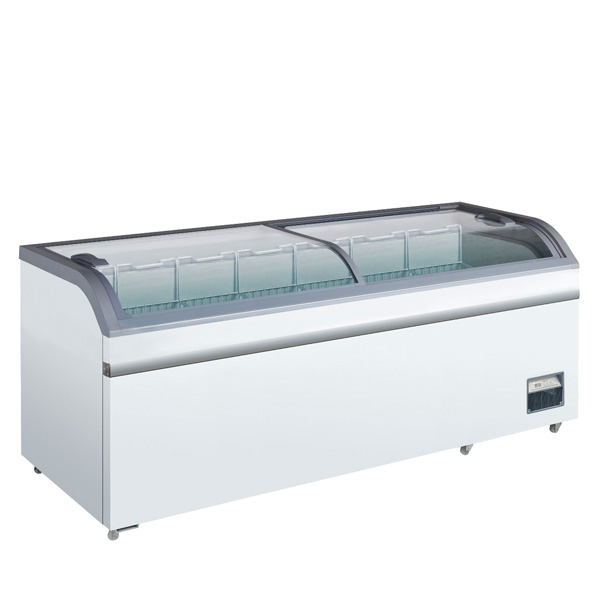 Sliding Curve Glass Freezer GEA SD-700BY - Freezer 700 Liter