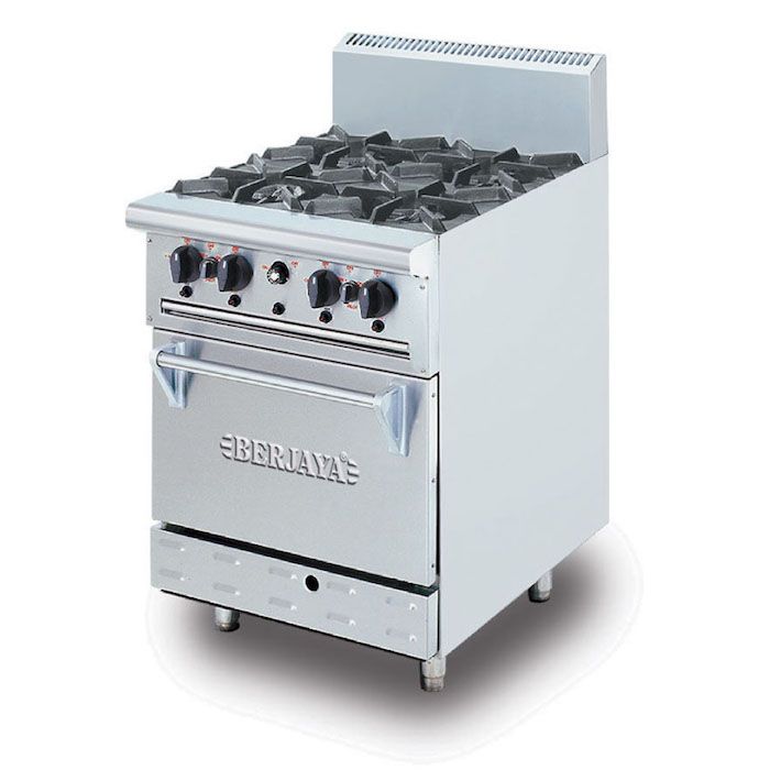 Gas Range Oven With Open Burner DRO4L | Astro Mesin
