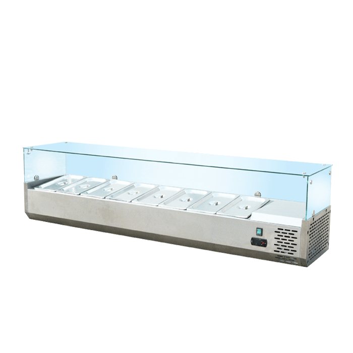 Salad Top Showcase VRX-1800 - Etalase Salad 65 Liter 218W