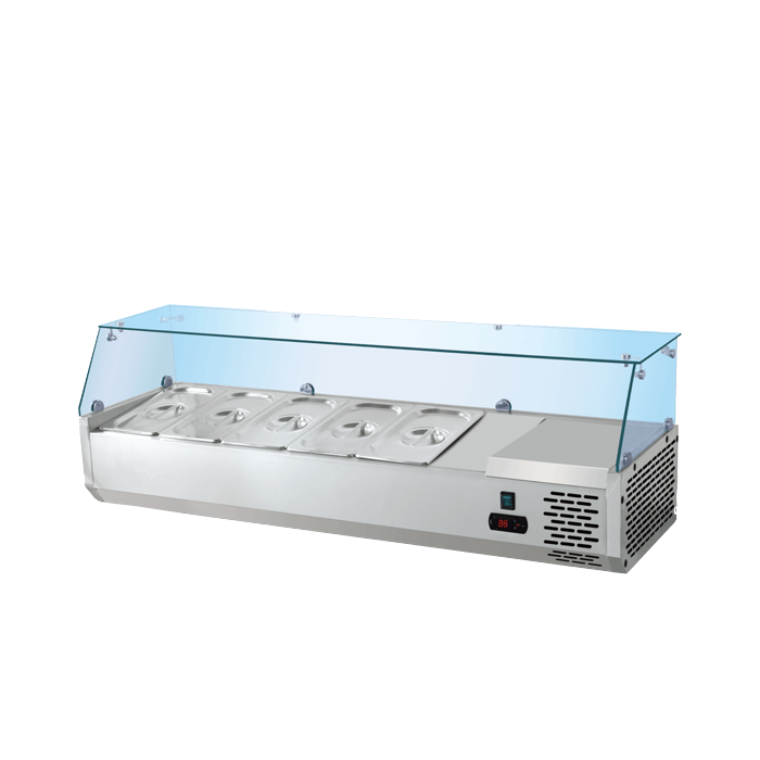 Salad Top Showcase VRX-1200 - Etalase Salad 38 Liter 200W